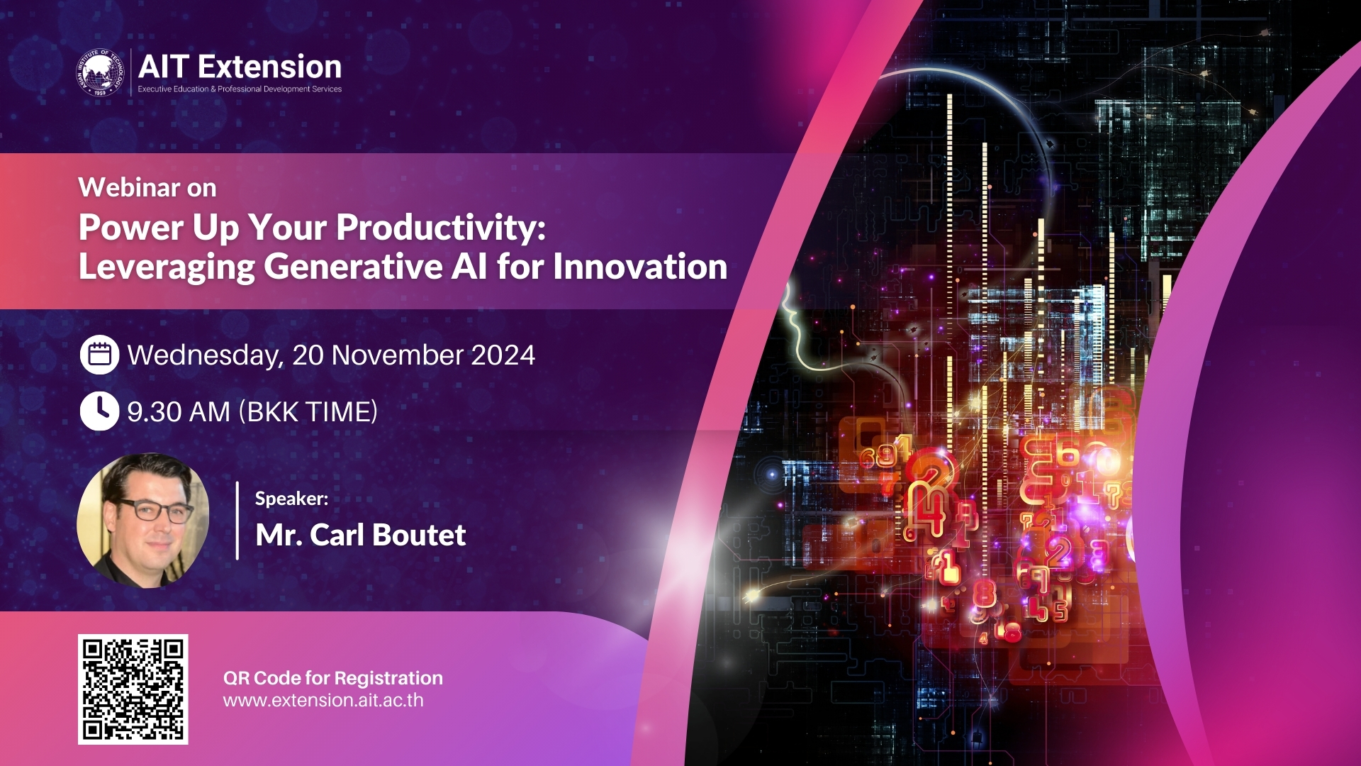 Power Up Your Productivity: Leveraging Generative AI for Innovation | AIT Extension